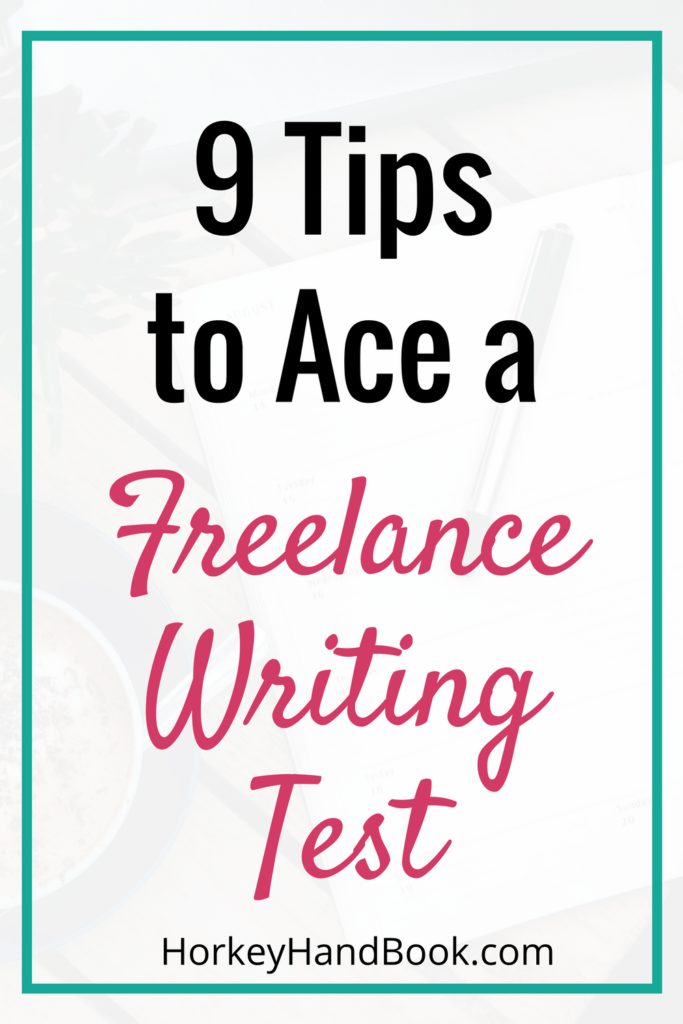 9 Tips to Ace a Freelance Writing Test - Fully Booked VA